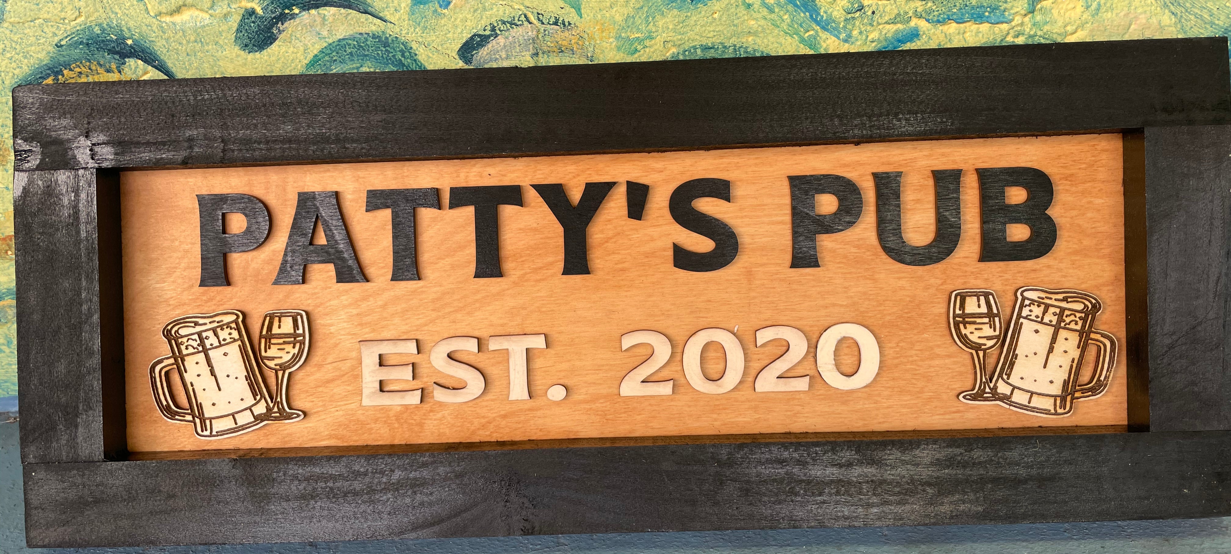 Personalized Pub Sign – craftedthestore