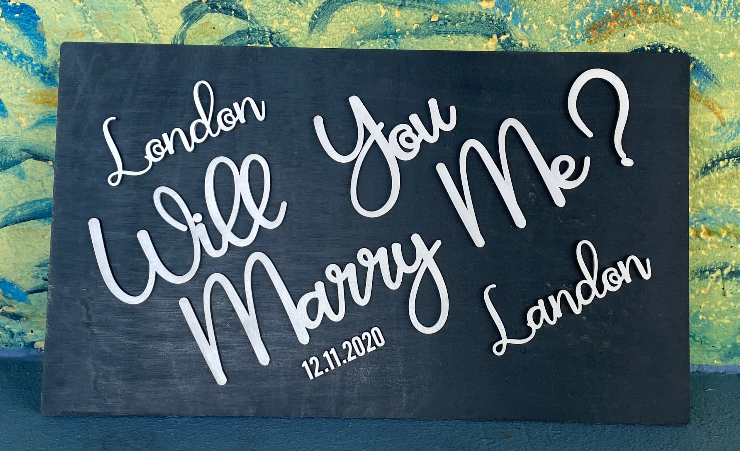 Custom Proposal Sign – craftedthestore